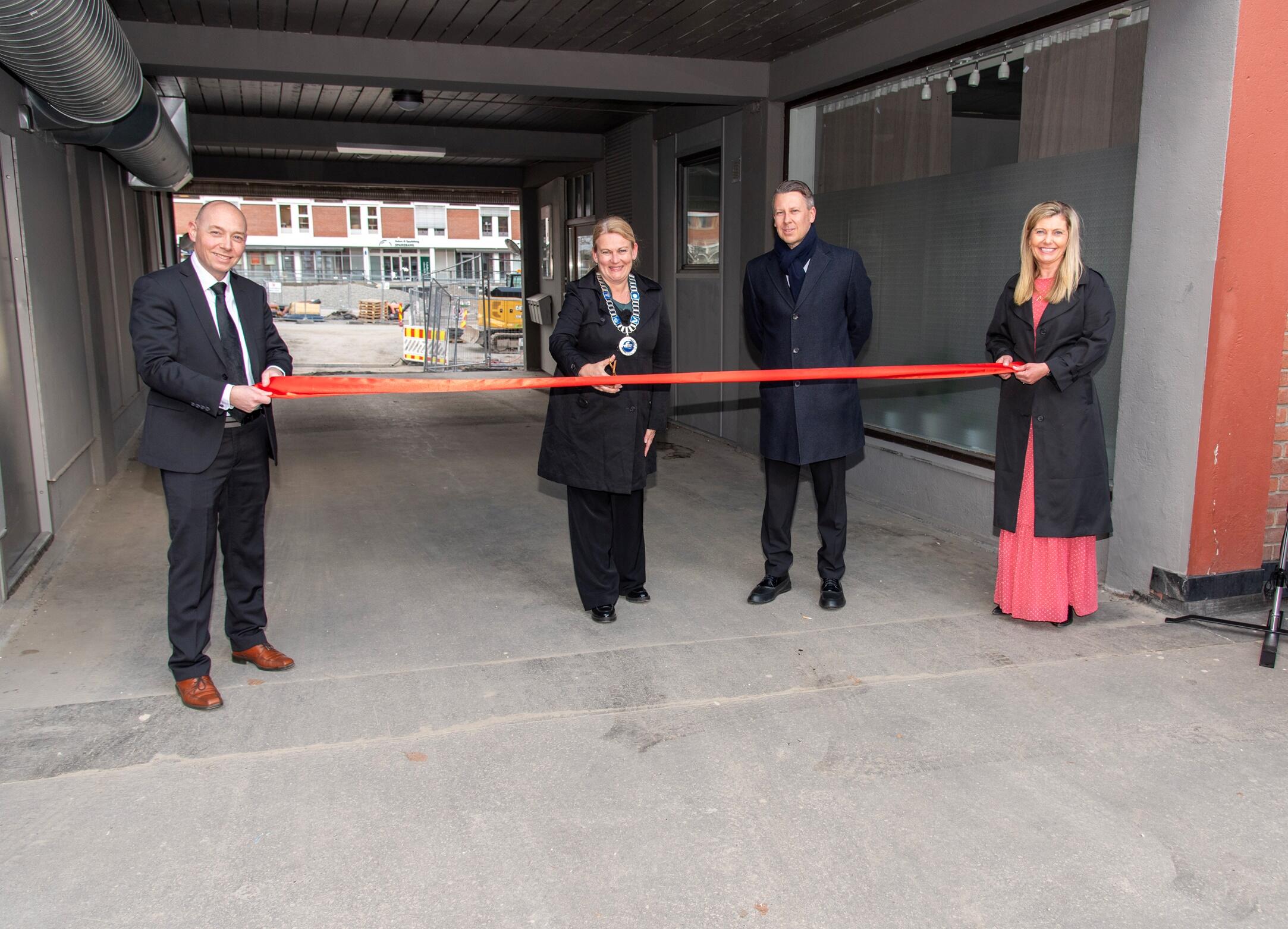 Vi har flyttet inn på Vekshuset i Ski sentrum